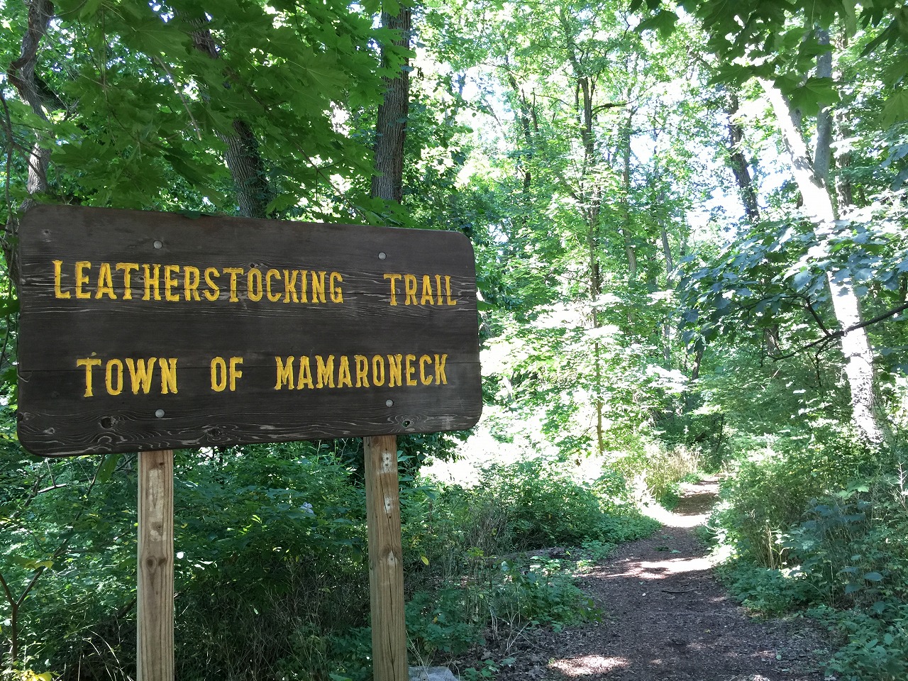 Mamaroneckにあるトレイル “Leatherstocking Trail” | ウェストチェスターリダックくらぶ